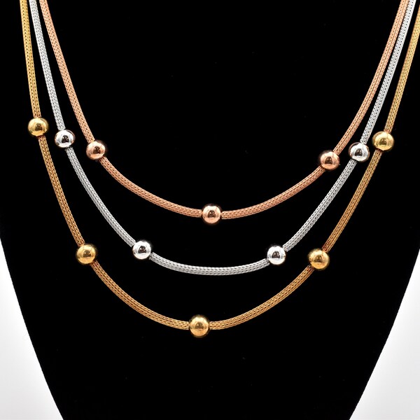 Wire Mesh Necklace - Etsy
