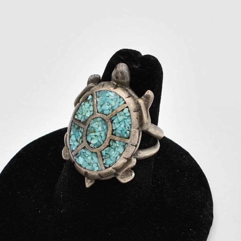 Turtle Ring - Etsy