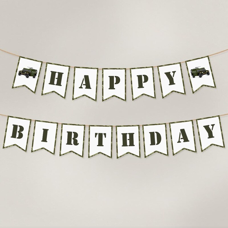 Army Banner - Etsy