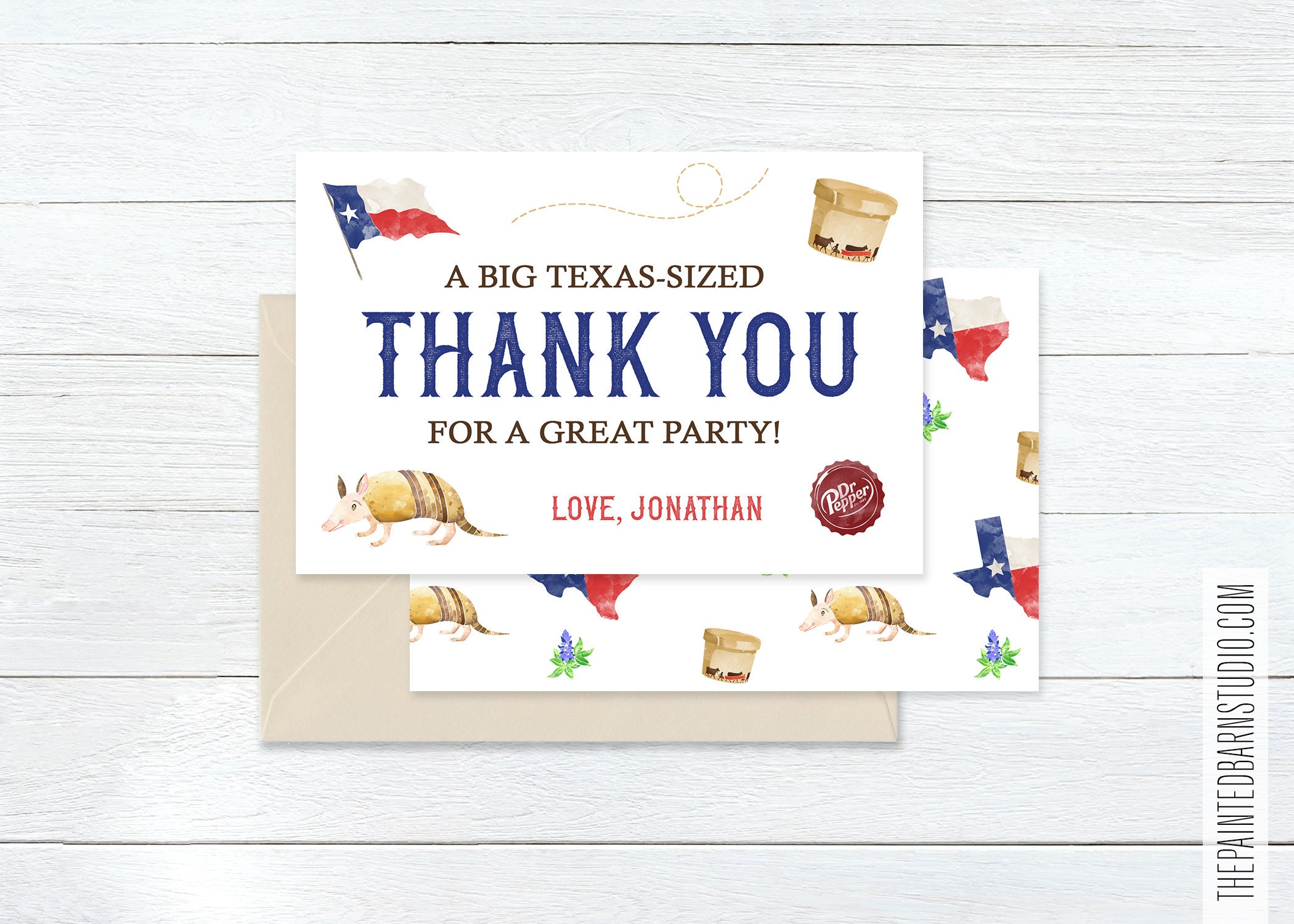 Texas Sized Birthday Printable Cupcake Toppers Texas Themed | Etsy