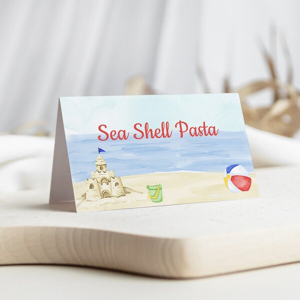 Beach Food Labels - Etsy