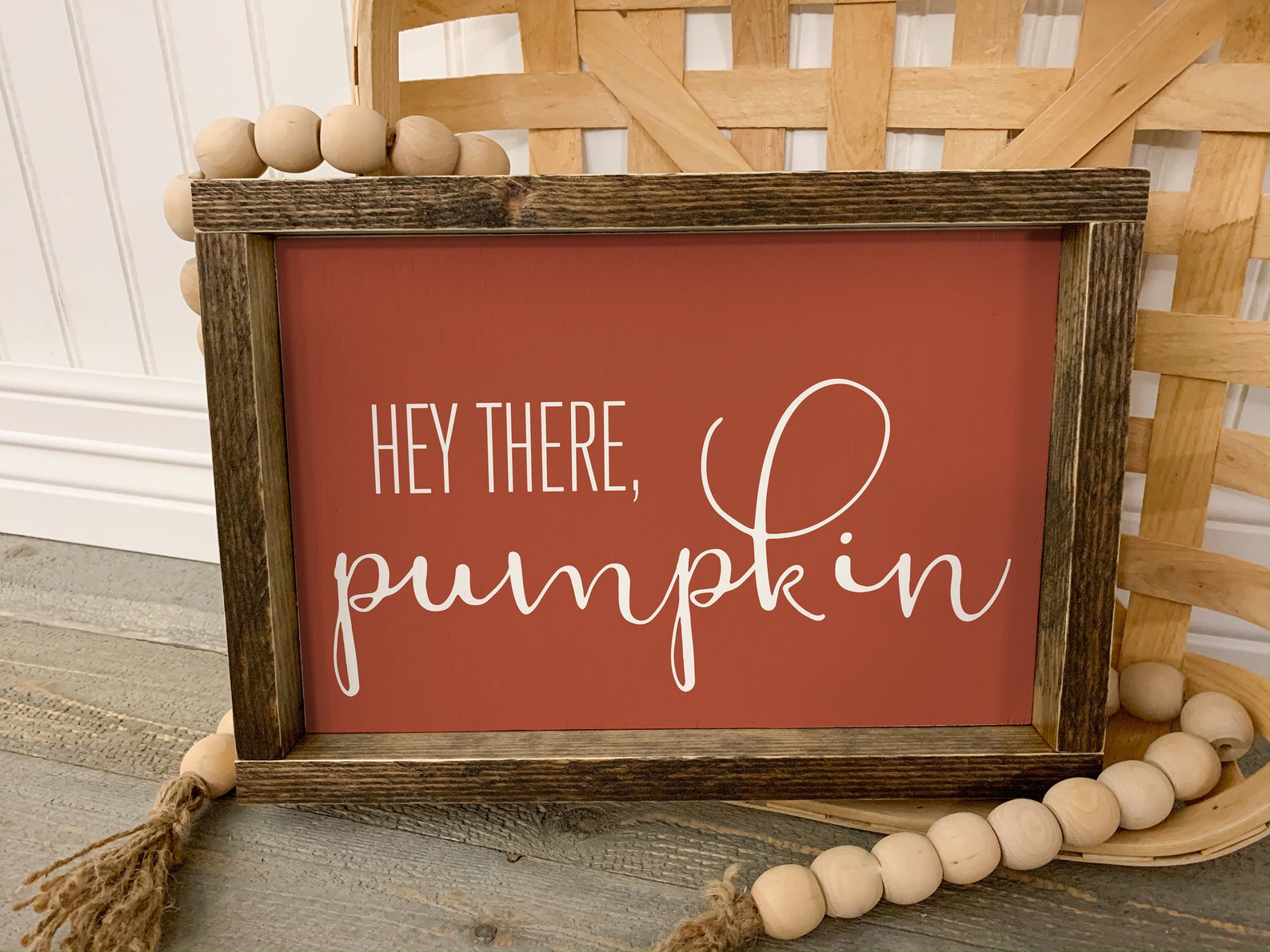 Hey Pumpkin Sign Hey There Pumpkin Sign Fall Decor Fall | Etsy