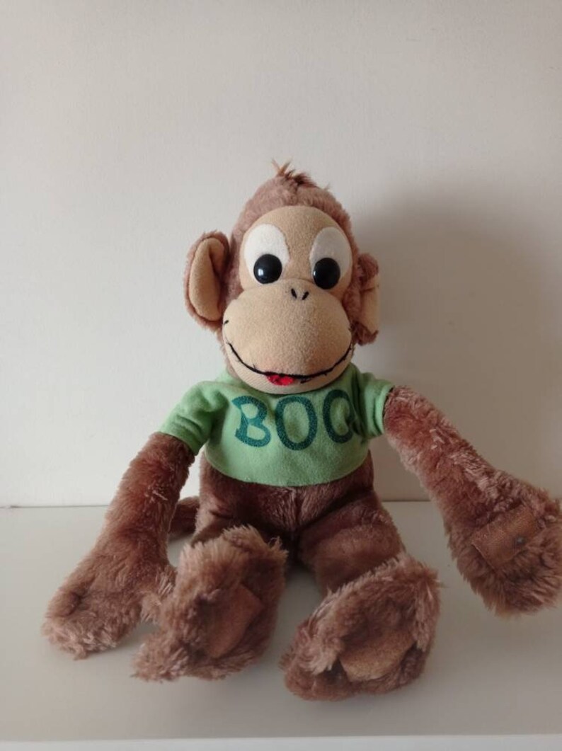 Monkey Boo Dakin Plush 80s Vintage - Etsy
