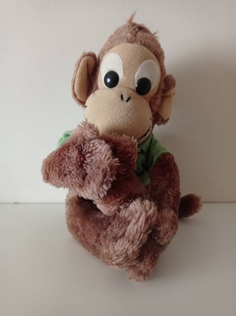 Monkey Boo Dakin Plush 80s Vintage - Etsy
