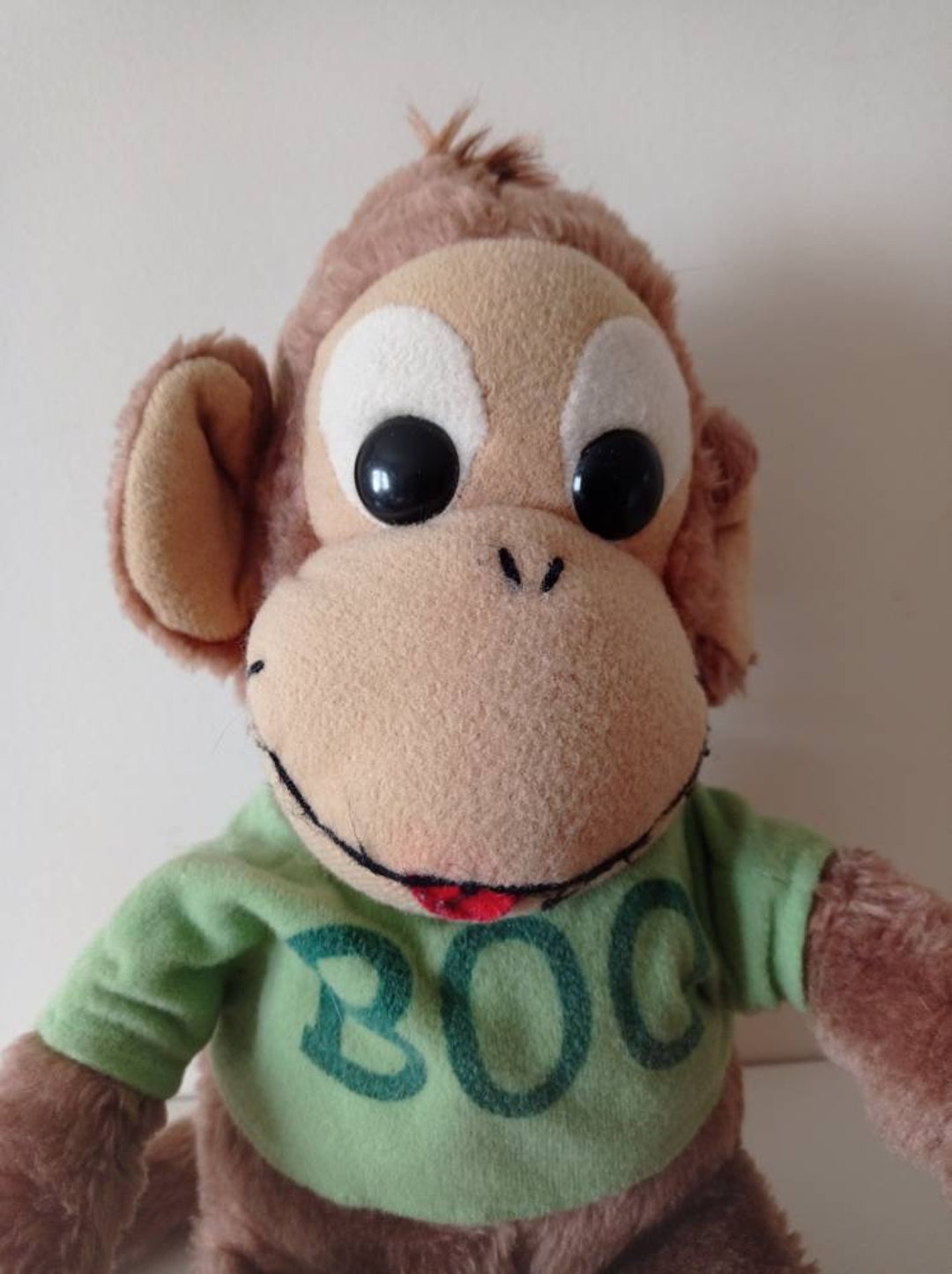 Monkey Boo Dakin Plush 80s Vintage - Etsy