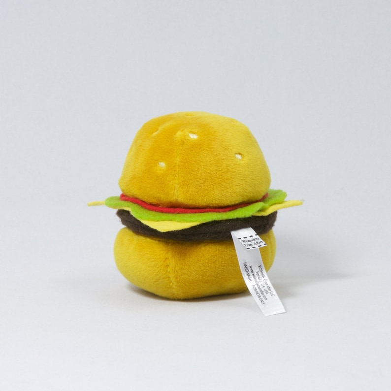 Delicious Cheeseburger Cat Toy Stuffed With Organic Catnip - Etsy