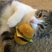 Delicious Cheeseburger Cat Toy Stuffed With Organic Catnip - Etsy