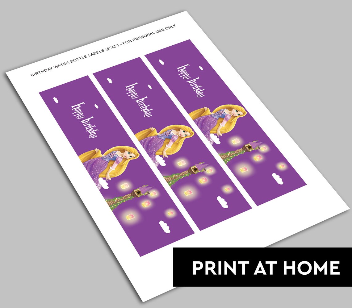 Tangled Invitation, Rapunzel Invitation, Tangled Birthday Invitation ...