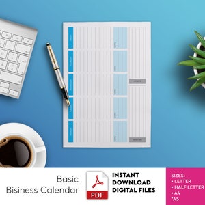 Basic Business Planner Small Business Binder Business Organizer Home ...