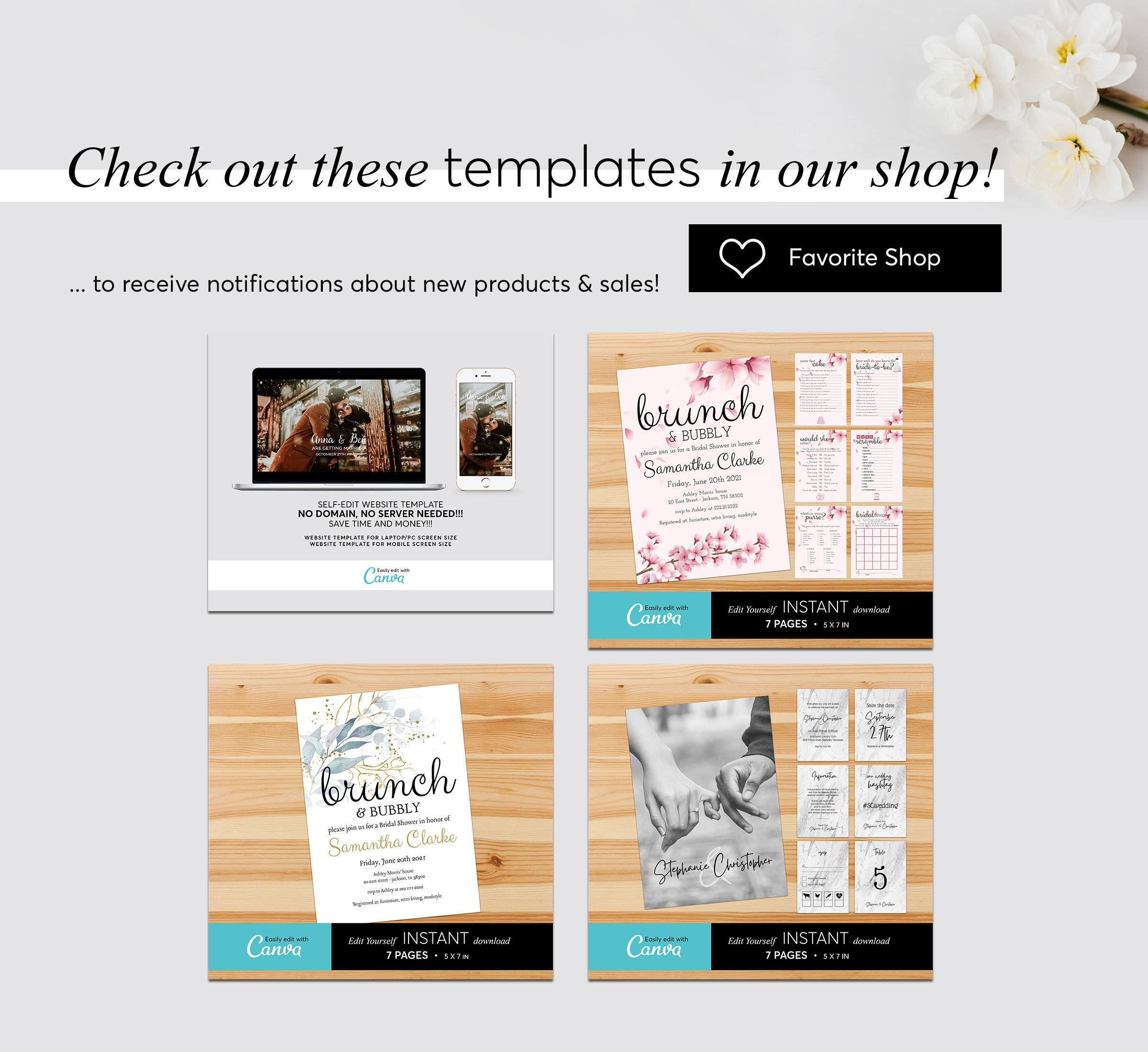 Greek Theme Wedding Website Template: Mobile & Desktop (canva) - Etsy