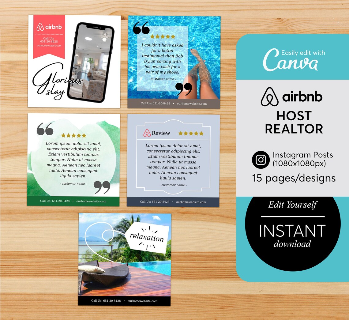 15 Simple Airbnb Instagram Posts Home Host Instagram Posts, Real Estate ...