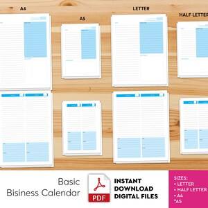 Basic Business Planner Small Business Binder Business Organizer Home ...