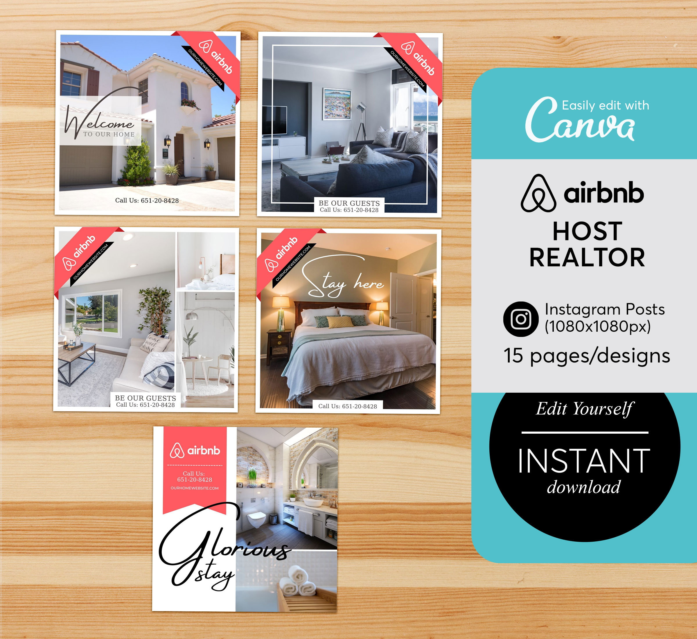 15 Simple Airbnb Instagram Posts Home Host Instagram Posts, Real Estate ...