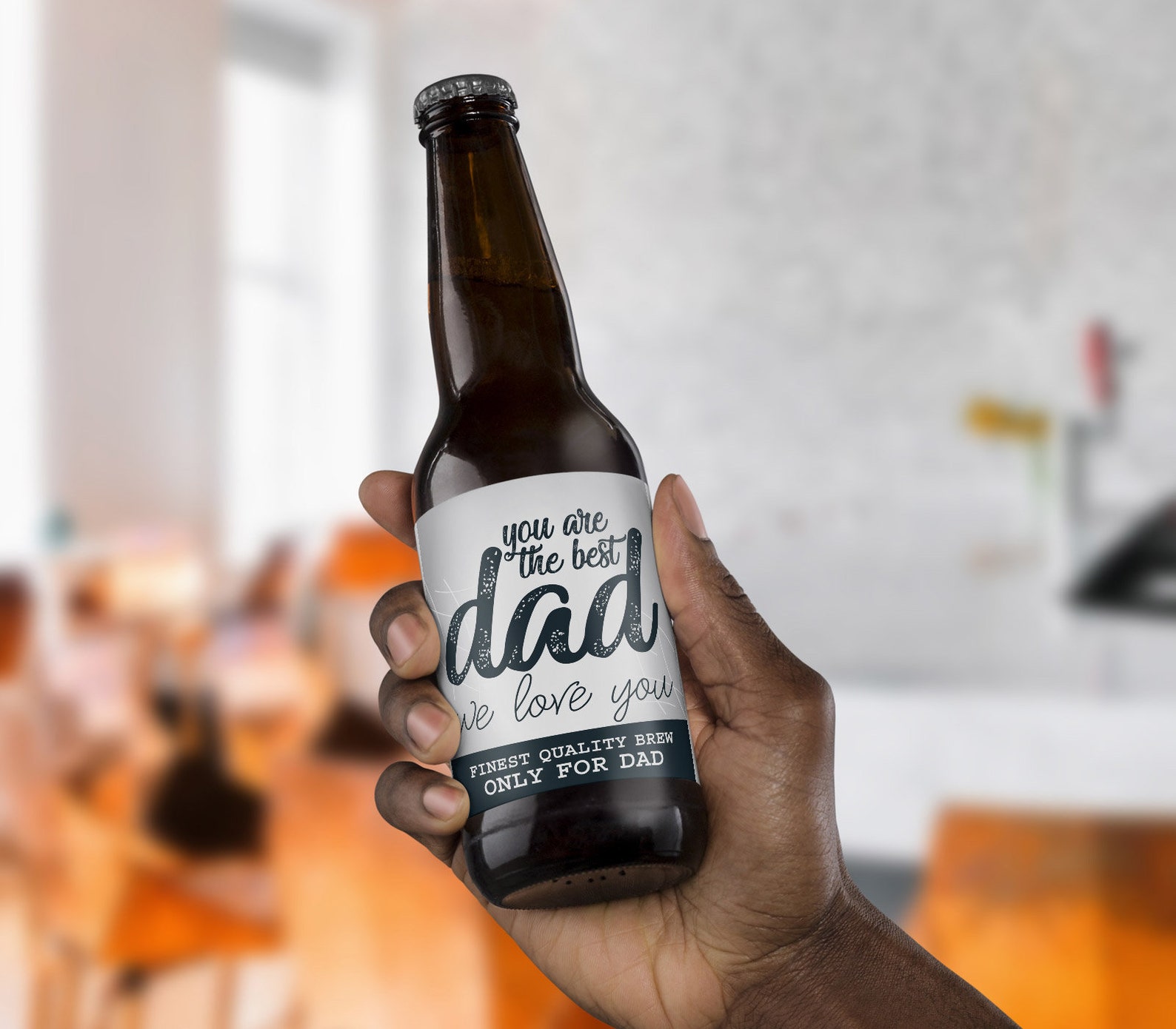 Dad Beer Labels, Fathers Day Beer Bottle Labels, Beer Labels for Dad ...