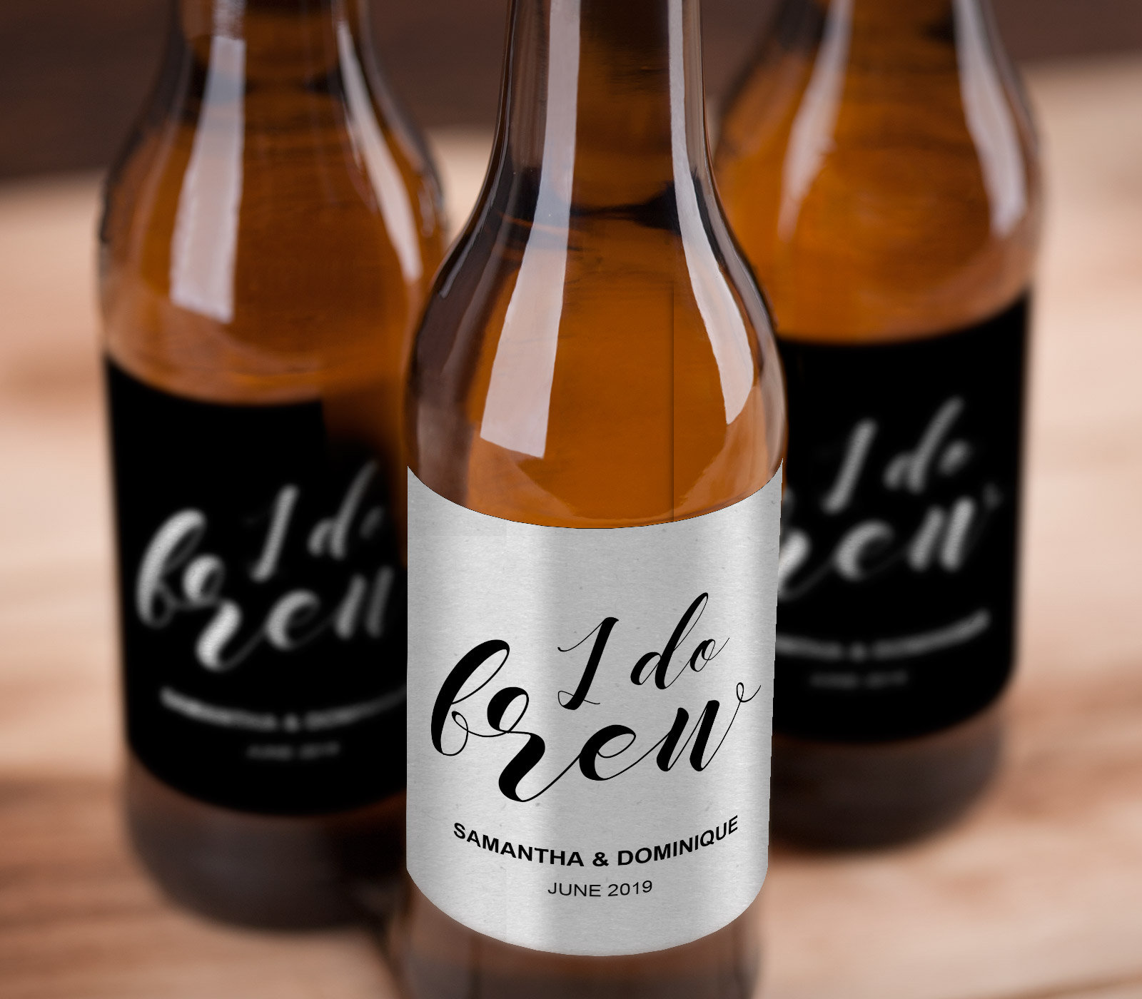 I Do Brew Wedding Beer Labels Wedding Beer Bottle Labels - Etsy