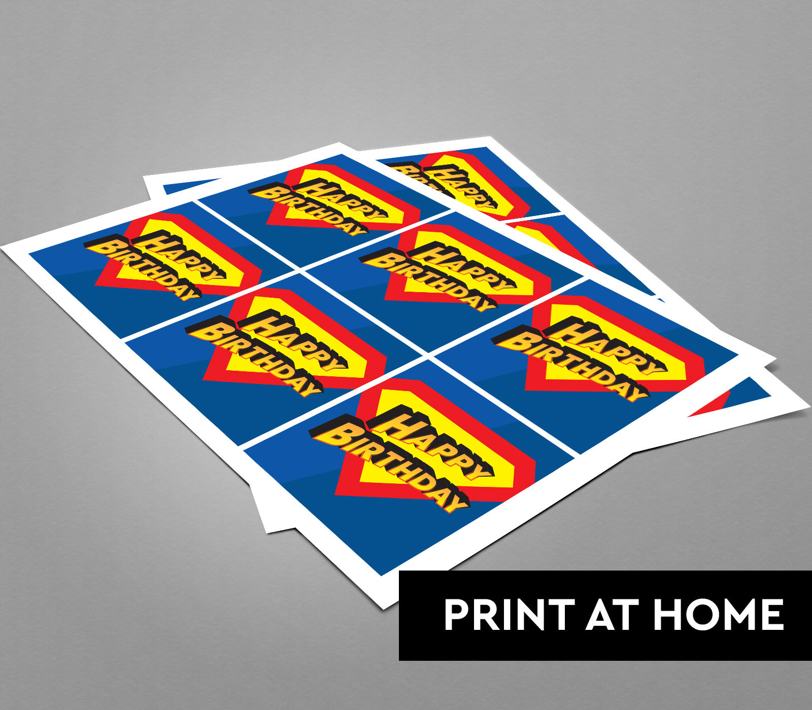 Brewing Food & Fermenting Happy Birthday Beer Label Superman Birthday ...