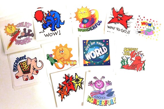 School Grading Stickers Teacher Tutor Parent Stickers | Etsy