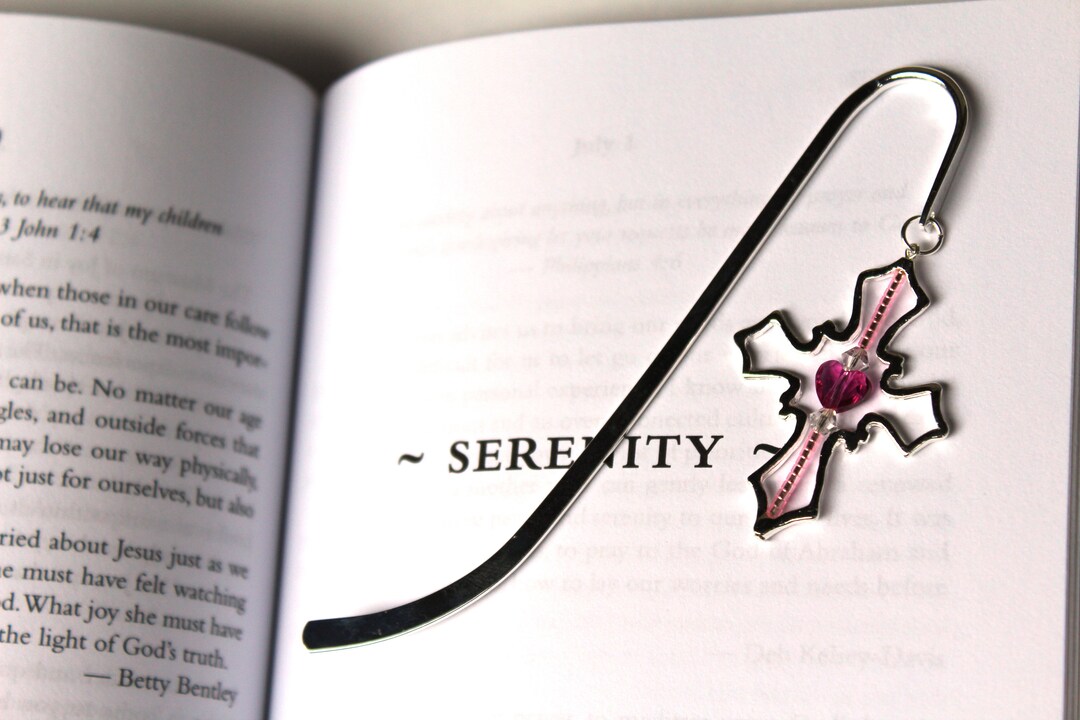 Cross Bookmark, Religious Gift, Religion Teacher, Communion Gift Idea ...