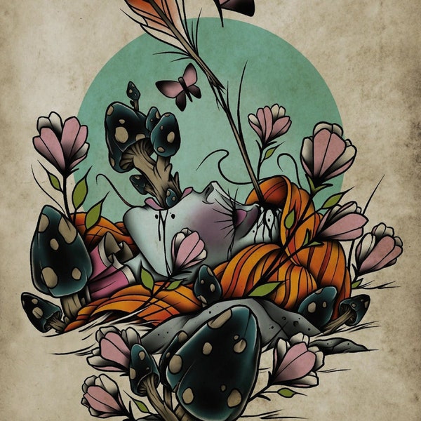 Neo Traditional - Etsy