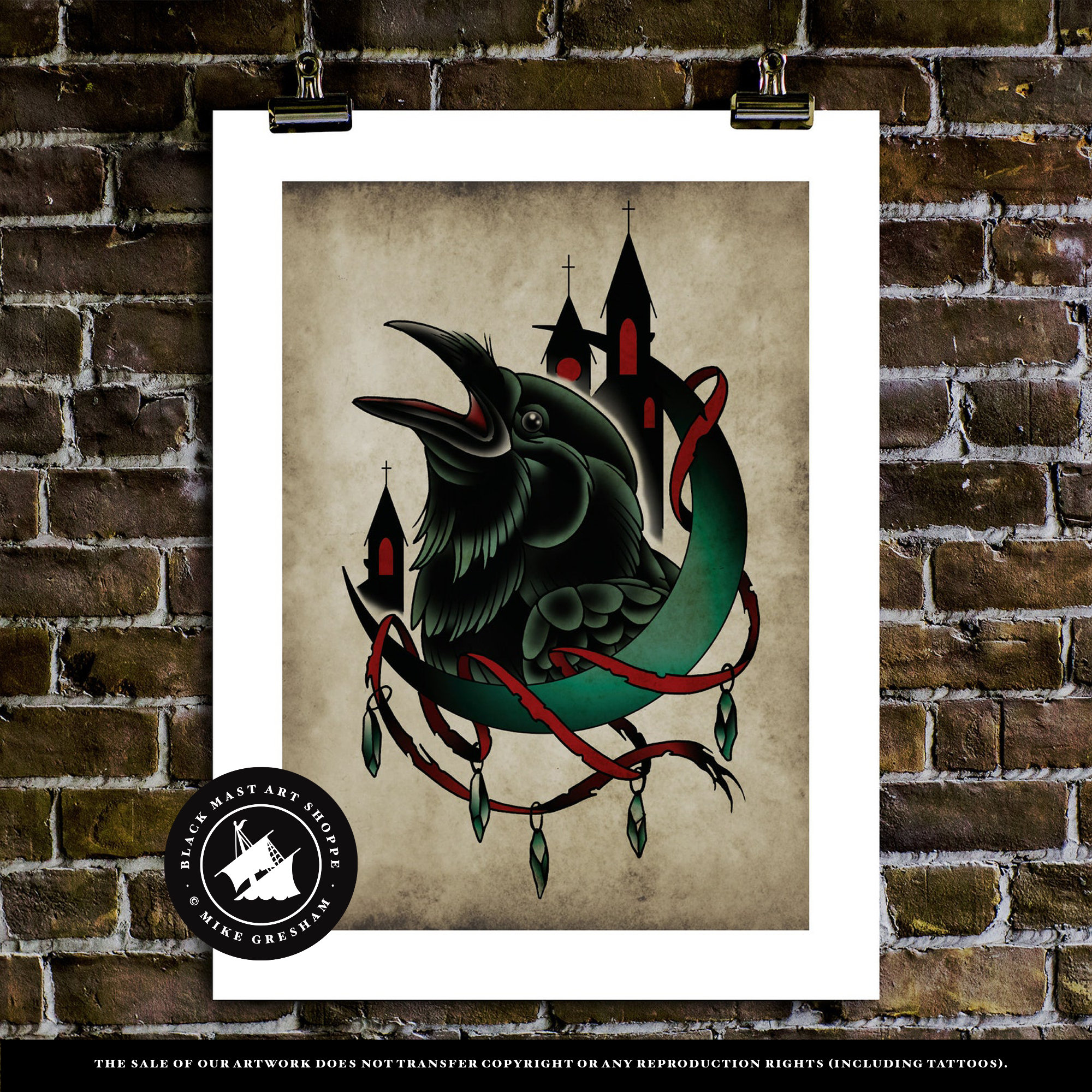 Traditional Crow Flash