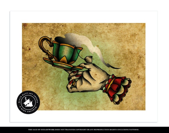 Cupped Hands Tattoo Designs