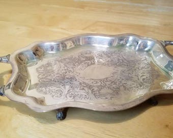 Silver relish tray | Etsy