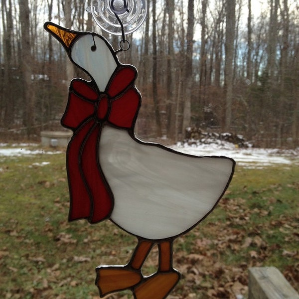 Glass Goose - Etsy