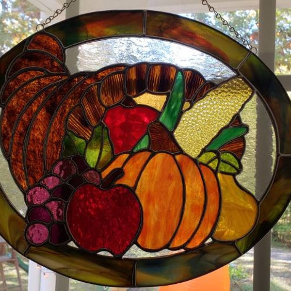 Cornucopia Glass - Etsy