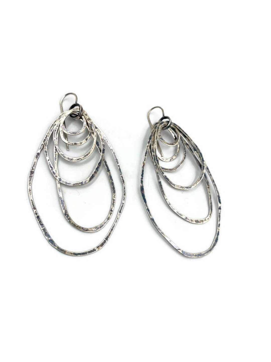 Overlapping Loops Statement Earrings (E123) - Etsy