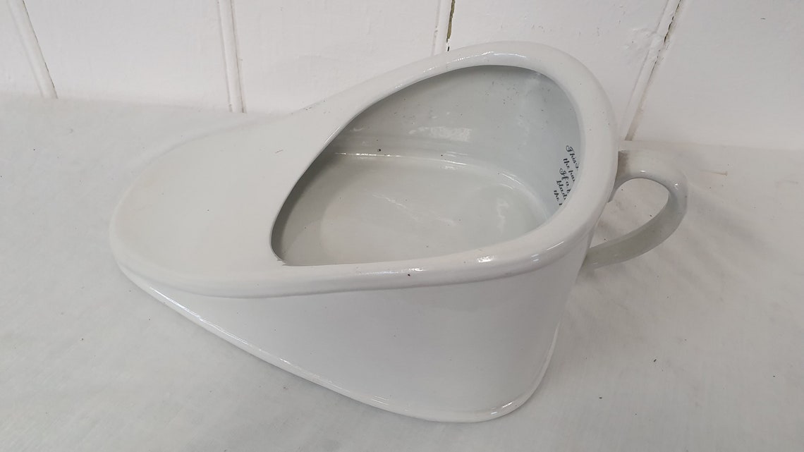Vintage China Ironstone Slipper Bed Pan. Every Home Should - Etsy UK