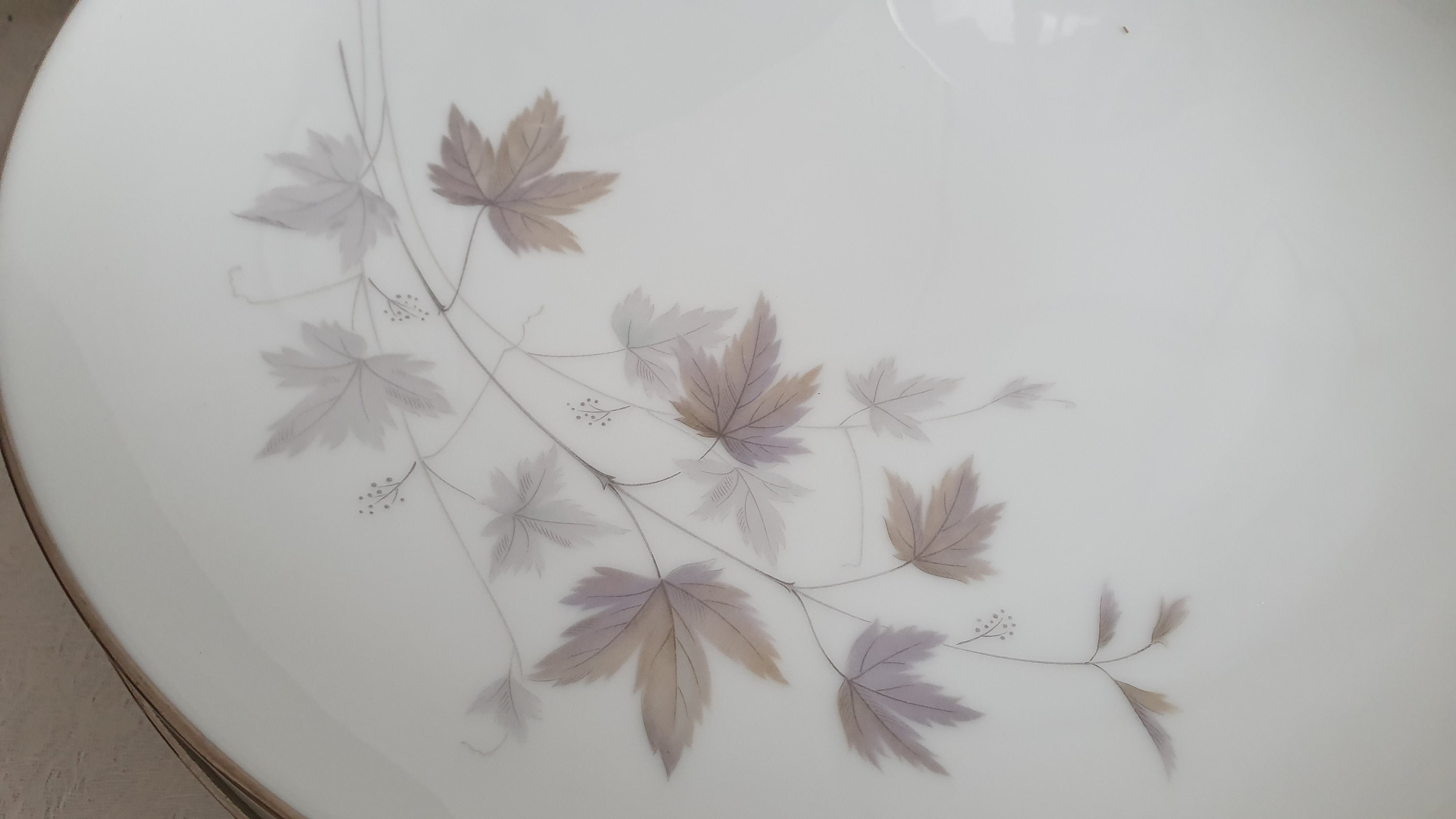 23 Quality Noritake Harwood Autumn Leaves Browns Lilac Hues - Etsy UK