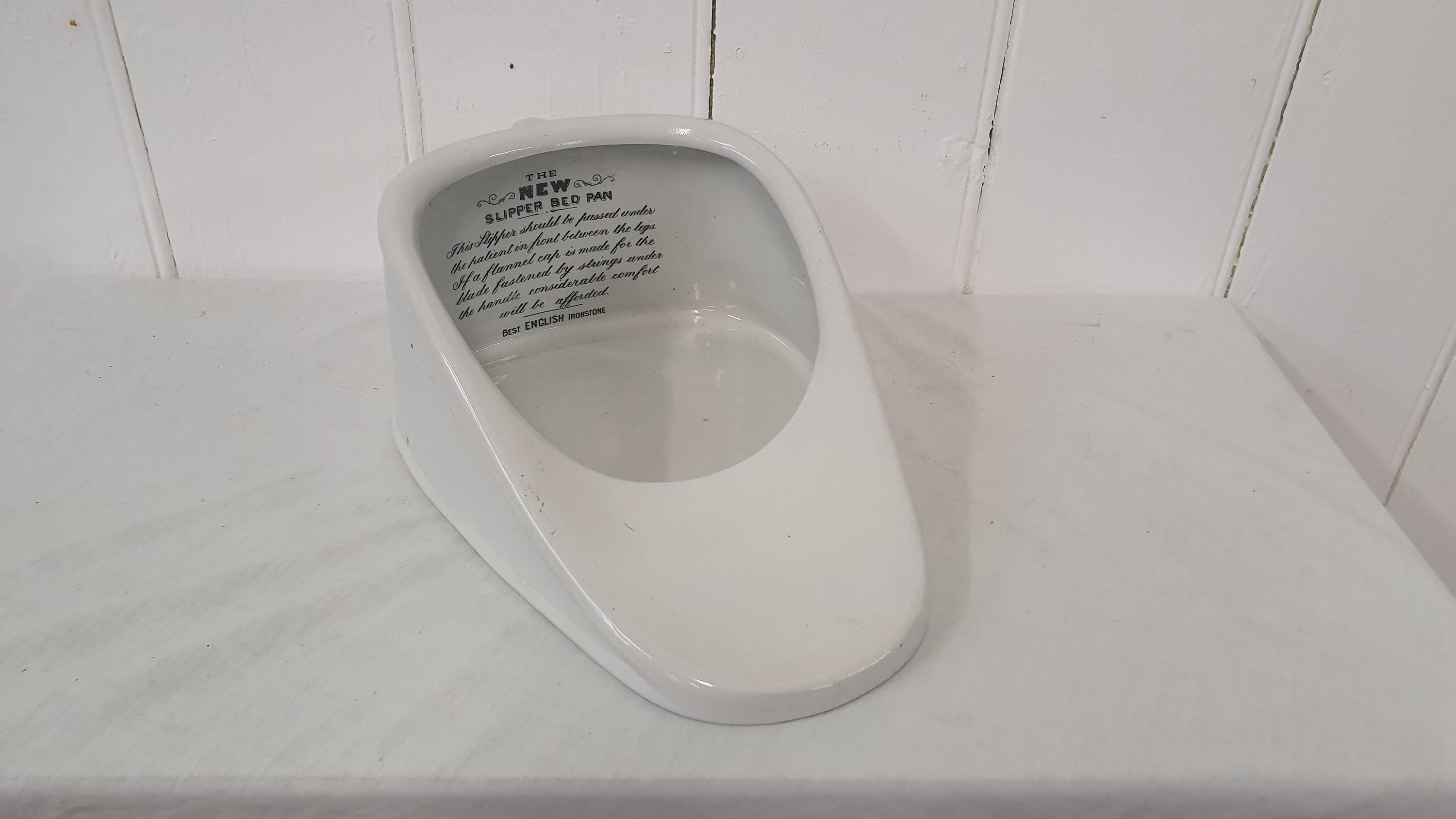 Vintage China Ironstone Slipper Bed Pan. Every Home Should - Etsy UK