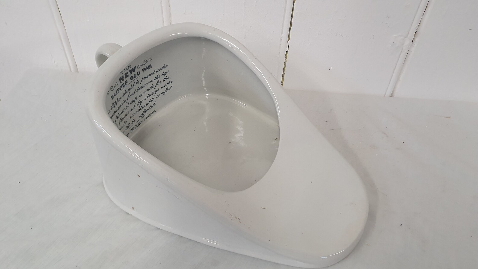 Vintage China Ironstone Slipper Bed Pan. Every Home Should - Etsy UK