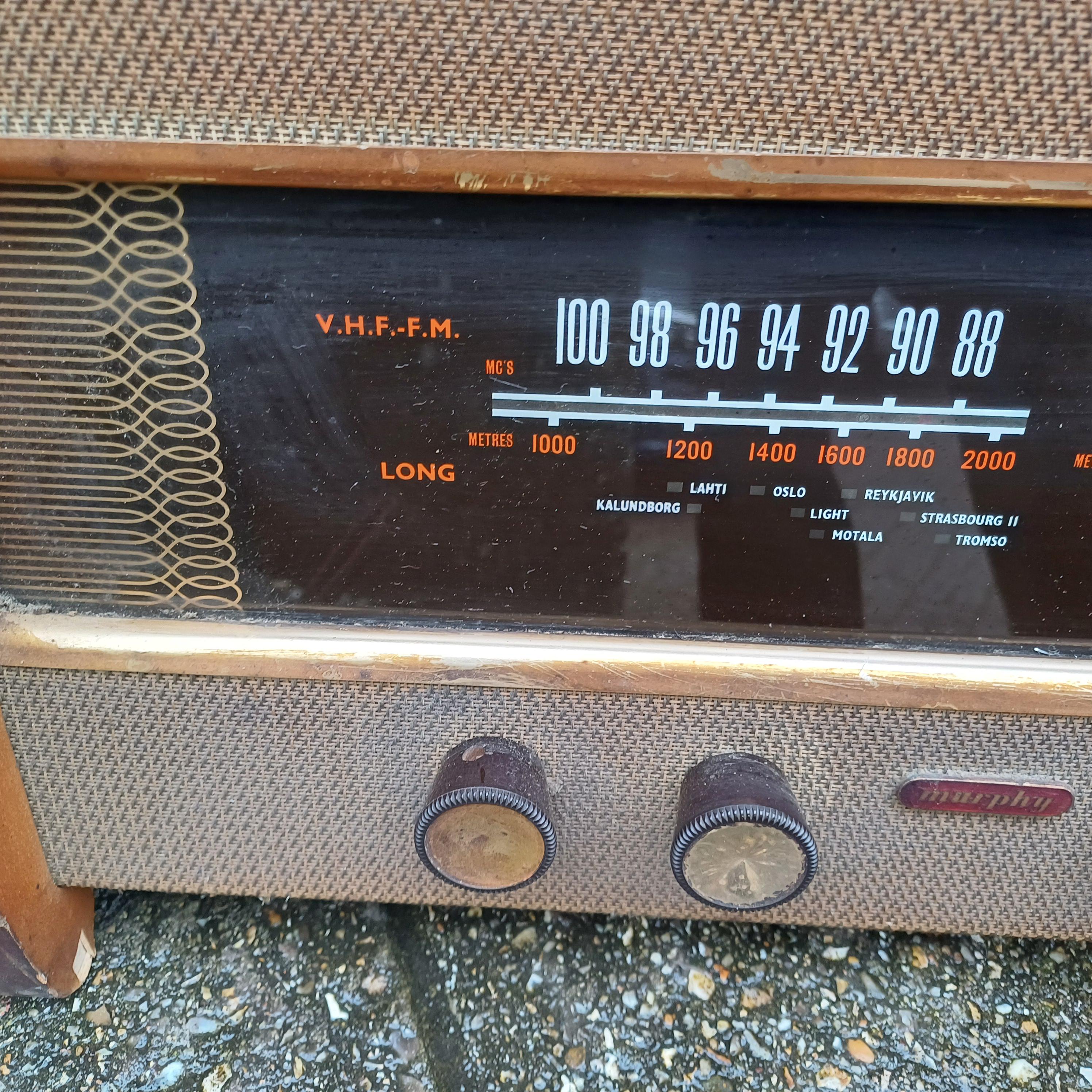 Murphy Radio 1950s/60s Vintage – Mid-century Retro Chic Ornamental ...