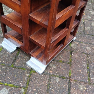 Unusual Vintage Teak Cubby Holes Shelves Collector Artisan Display Art ...