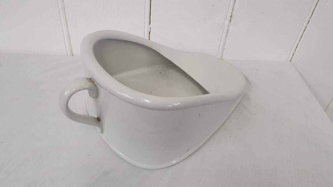 Vintage China Ironstone Slipper Bed Pan. Every Home Should - Etsy UK