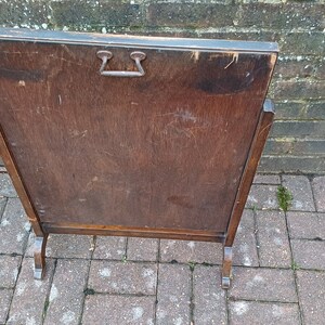 Vintage Tapestry Oak Fire Screen Fox Hunter Hunting - Etsy UK