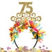 75th Birthday Crown, Cheers to 75 Years 75th Birthday Headband, 75th ...