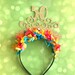 50th Birthday Crown, 50th Birthday Headband, 50th Birthday Decorations ...