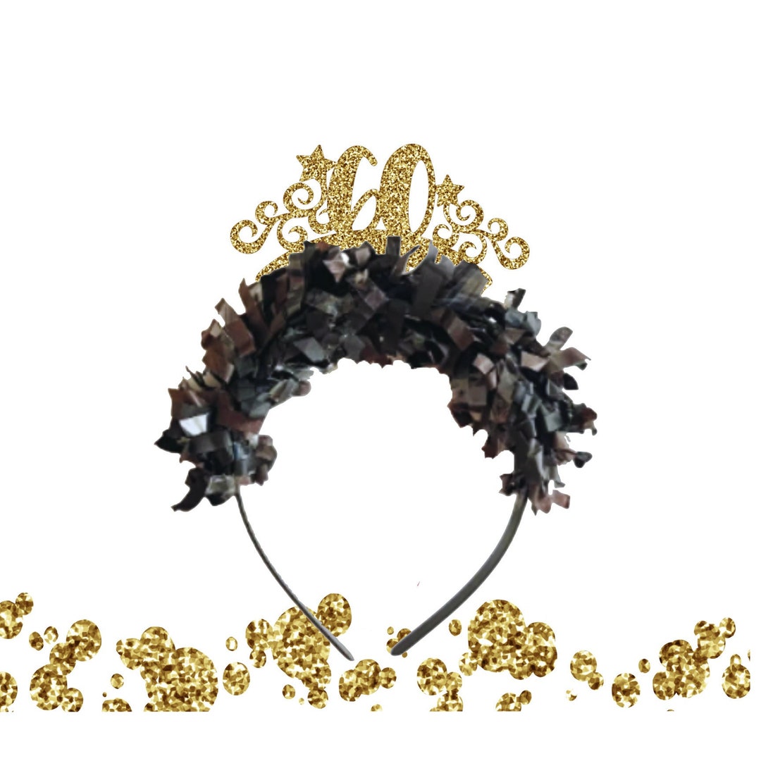 60th Birthday Crown, 60th Birthday Headband, 60th Birthday Party ...