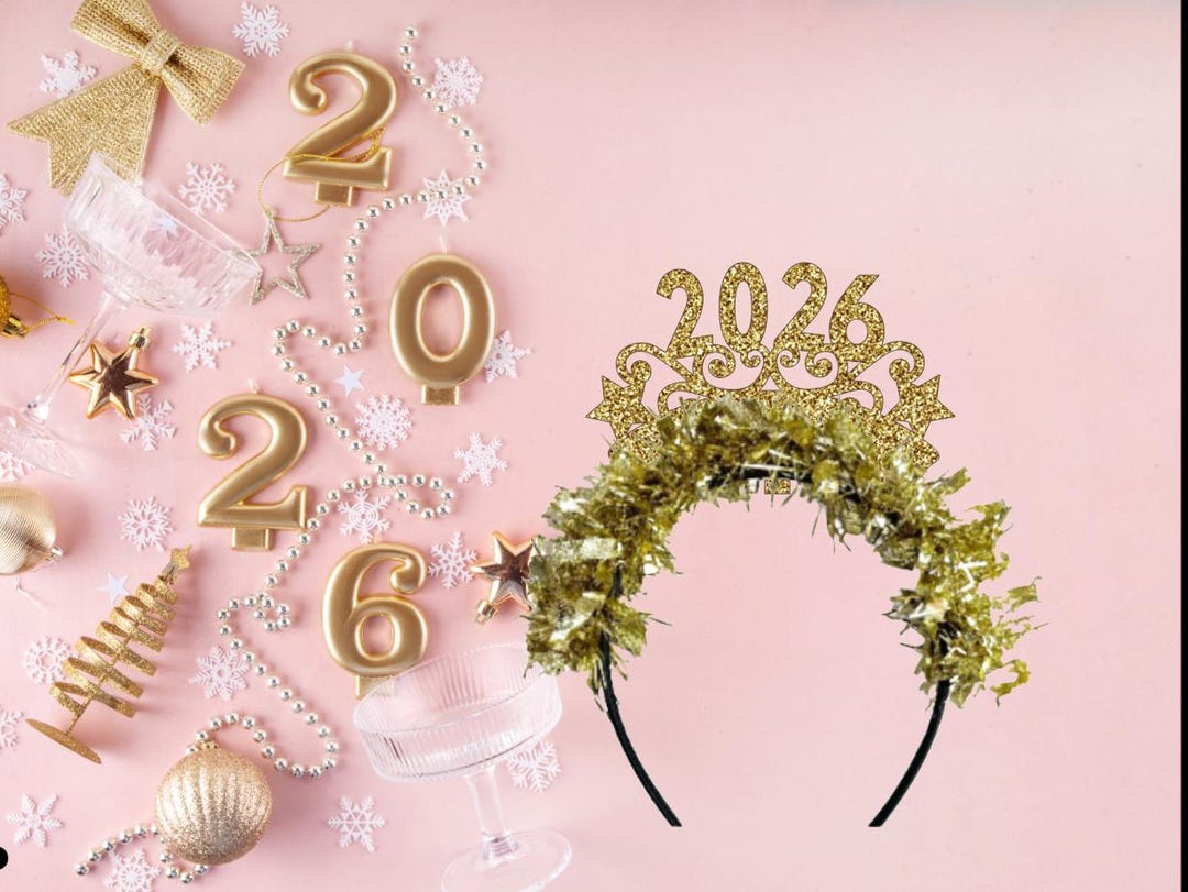 New Year’s Eve Headbands, New Years Eve Party Decorations, New Years ...