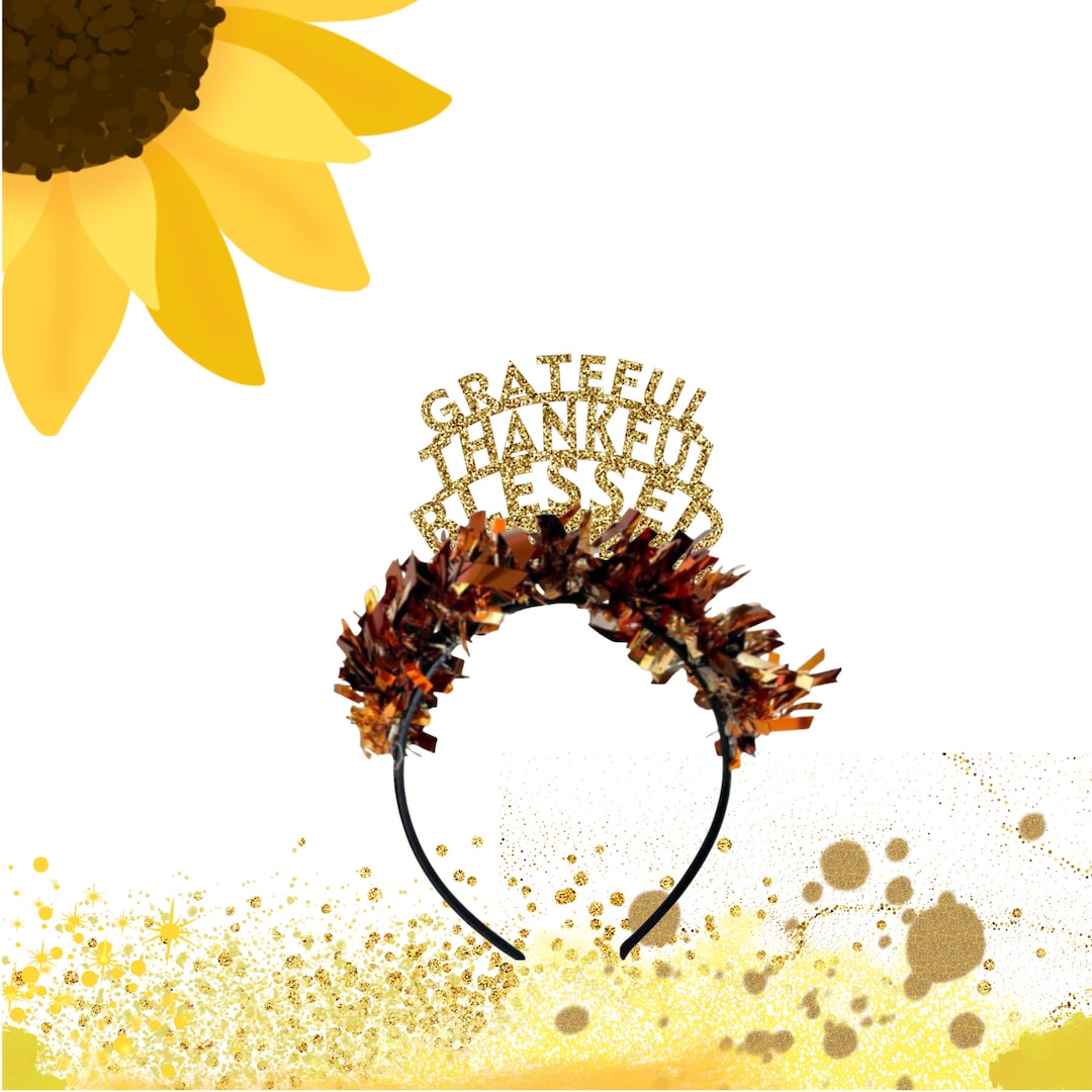 Thanksgiving Crown, Thanksgiving Decorations, Grateful, Thankful ...