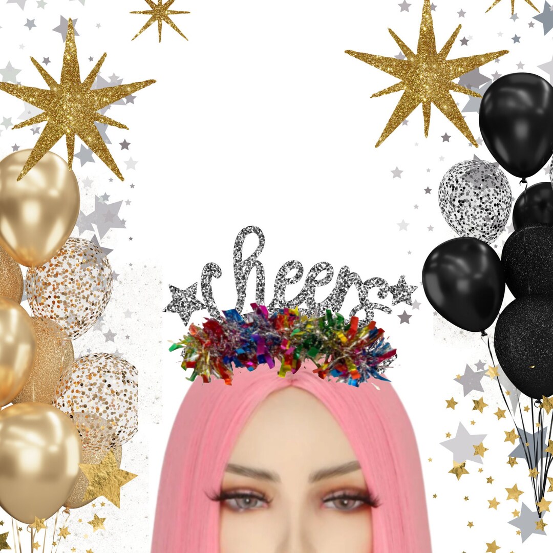New Year’s Eve Headbands, New Years Eve Party Decorations, New Years ...