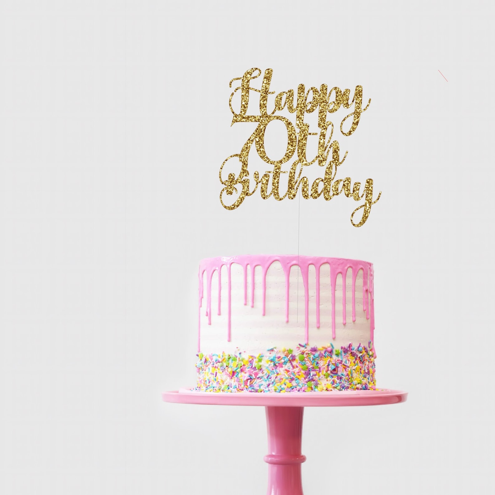 Cake Toppers 70th Birthday Cake Topper Cake Topper 70th | Etsy