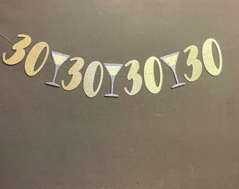 30th Birthday Banner - Etsy