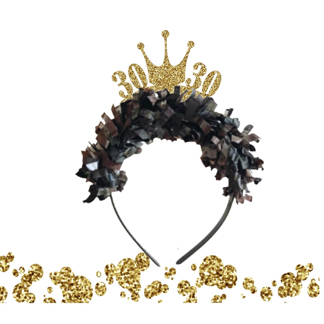 30th Birthday Decorations 30th Birthday Crown 30th Birthday - Etsy