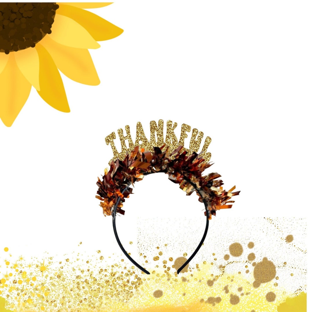Thanksgiving Party Headband, Thanksgiving Crown, Thanksgiving ...