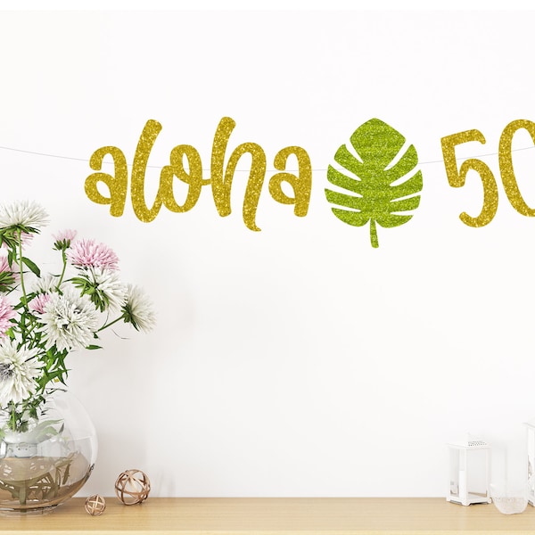 50th Birthday Luau - Etsy