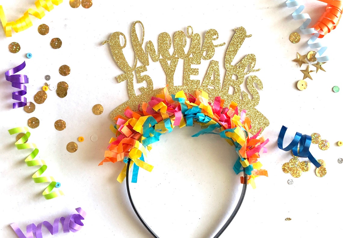 Cheers to 75 Years Birthday Headband 75th Birthday Crown - Etsy