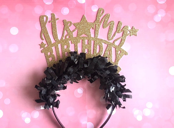 Its My Birthday Headband Birthday Headband Birthday Girl | Etsy